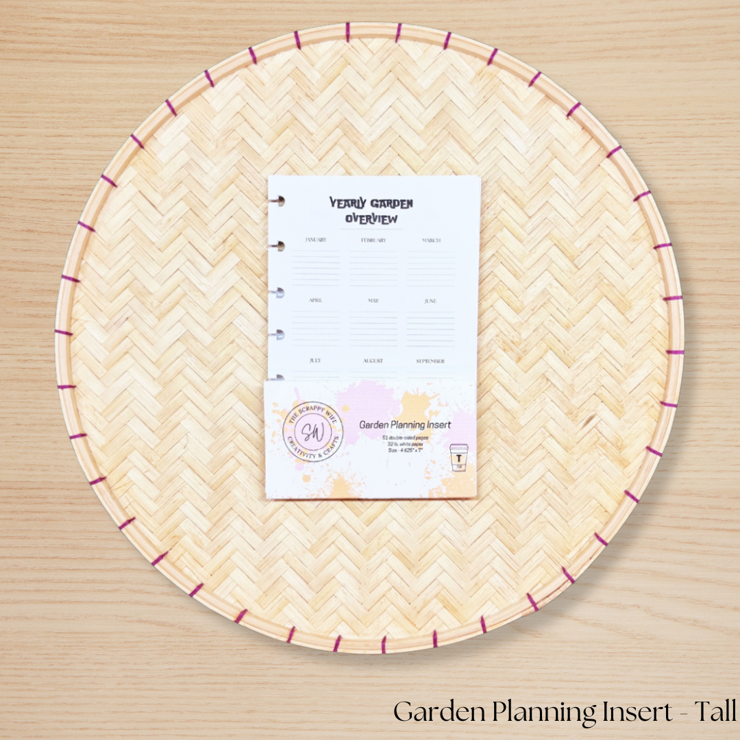 Garden Planning Insert – The Scrappy Wife